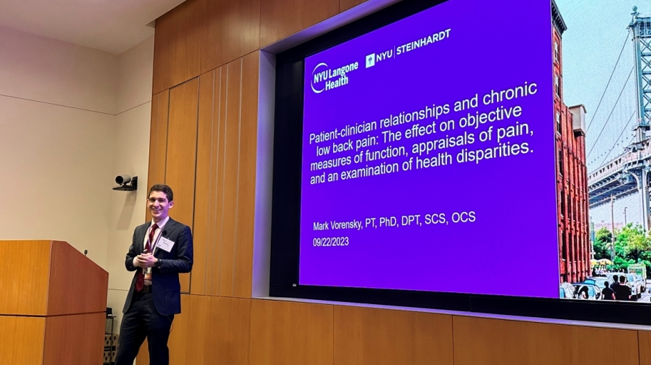 Rehabilitation Sciences Faculty and Students Present at Rusk Rehabilitation 75th Anniversary ...